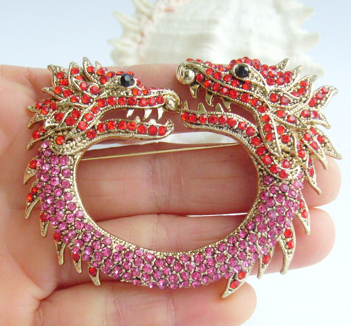 Unique Austrian Crystal Chinese Dragon Keychain Pendant 05007 | eBay