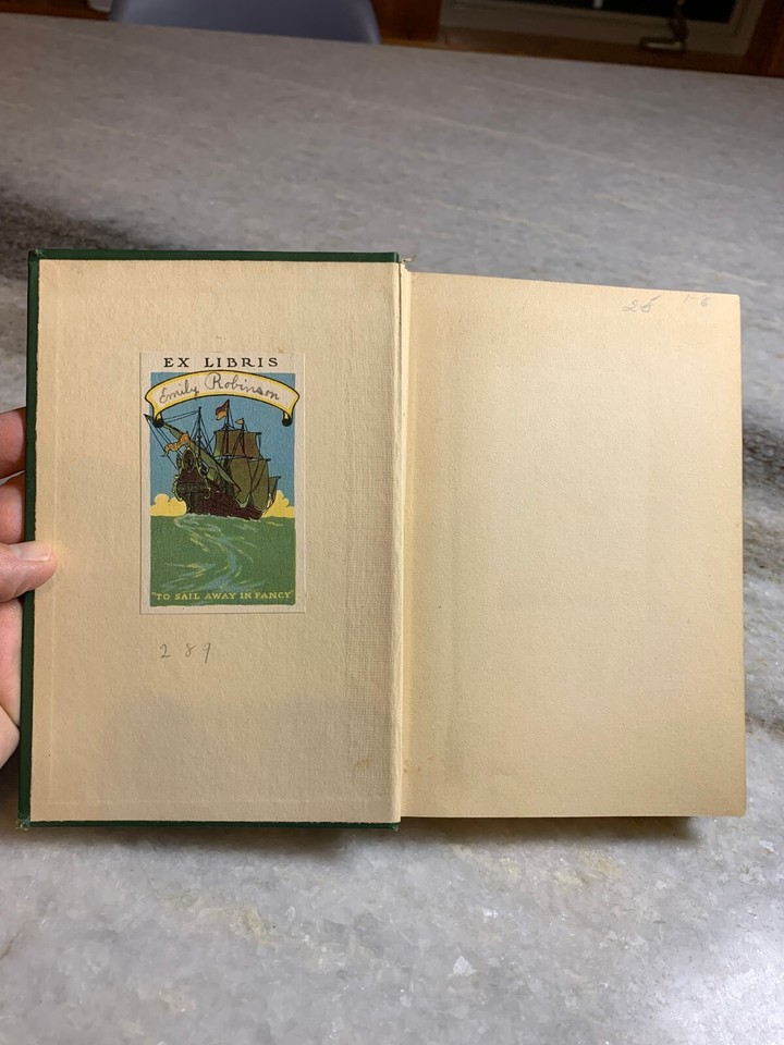 Antique Victorian Gold Gilded Embossed Hardcover Book Ting A Ling Toes ...