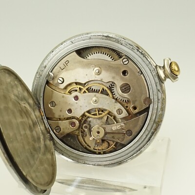 Rare! LIP Pocket watch Taschenuhr Men's no repeater fusee duplex ...
