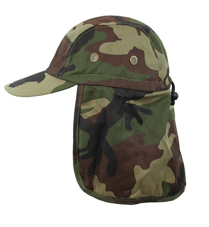Baseball Cap Bucket Neck Cover Hiking Fishing Outdoor Roofing SunVisor ...