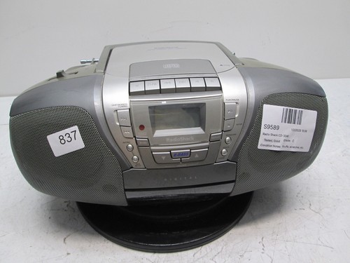 Radio Shack CD-3341 Boombox Cassette Player Radio - Tested | eBay