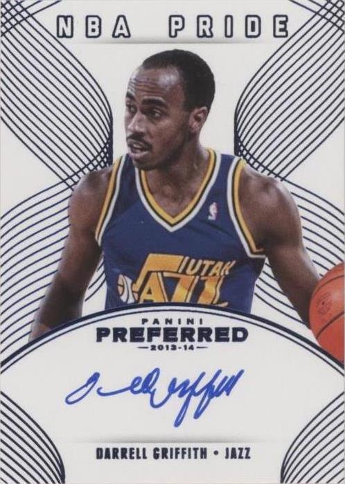 2013-14 Panini Preferred - NBA Pride Darrell Griffith #461 Blue /49 (AU ...