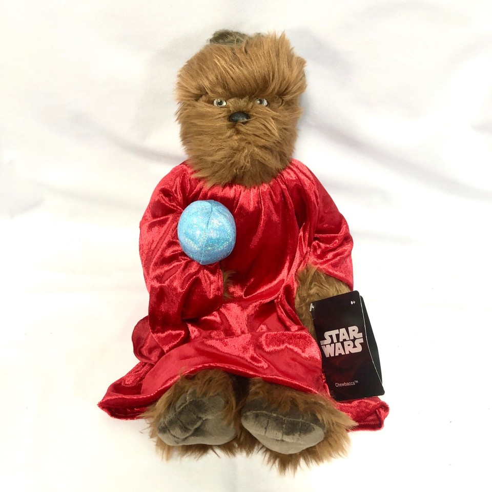 2022 Disney Parks Star Wars Life Day Chewbacca Christmas Plush 20 ...