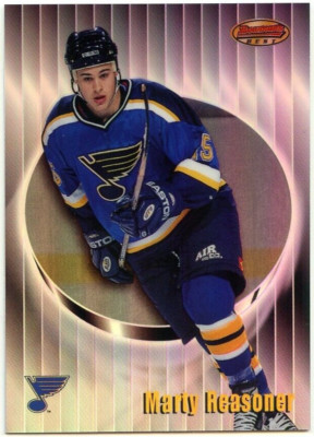 1998-99 Bowman's Best Refractor Marty Reasoner #201/400 *ST. LOUIS ...
