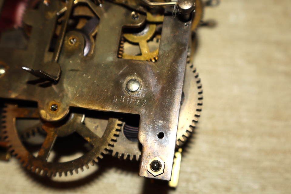 Antique German Wall Clock Movement | eBay