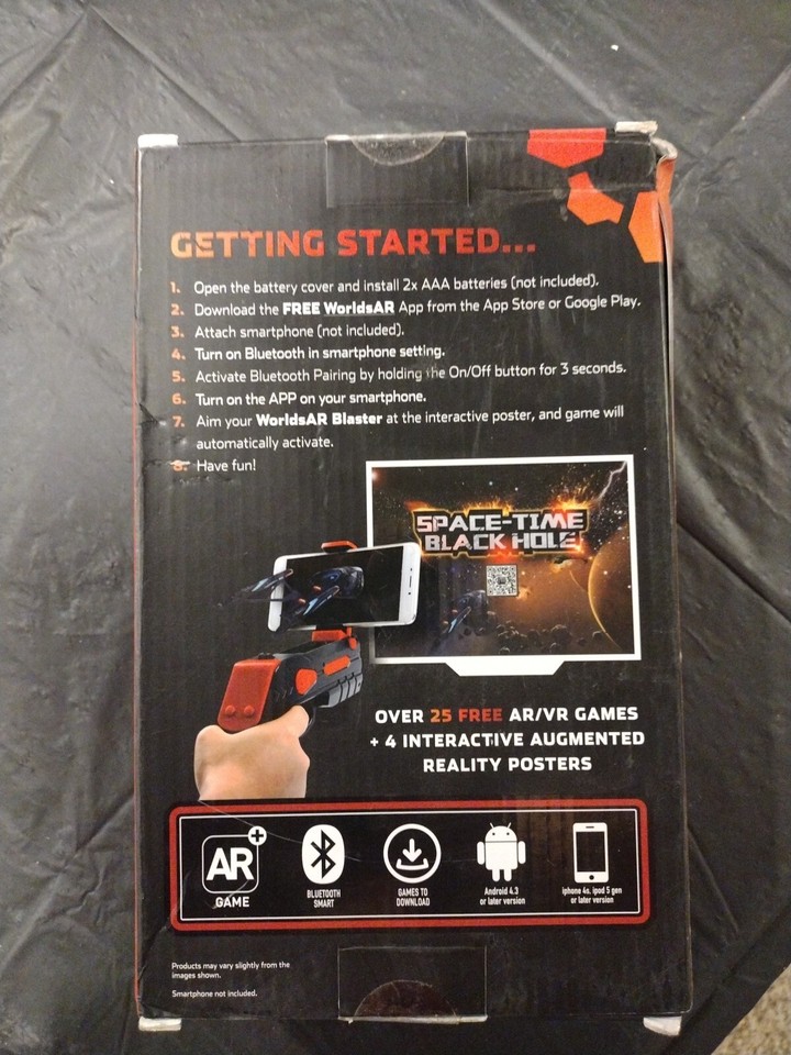 Worlds AR Gun Blaster Augmented Reality Bluetooth Game Controller ...