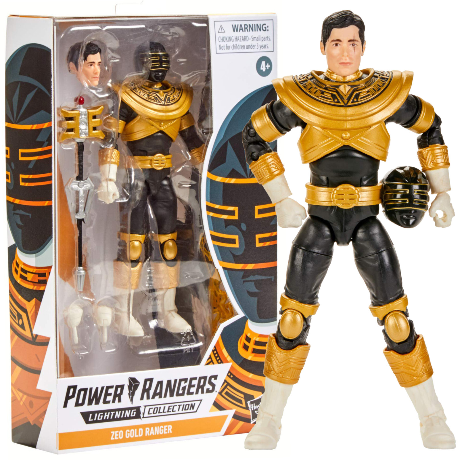 Power Rangers Lightning Collection Zeo Gold Ranger 6-Inch Action Figure ...