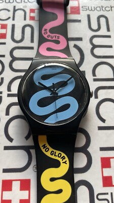 Swatch No Guts No Glory SUOB108 NewGent 41mm Silicone | eBay