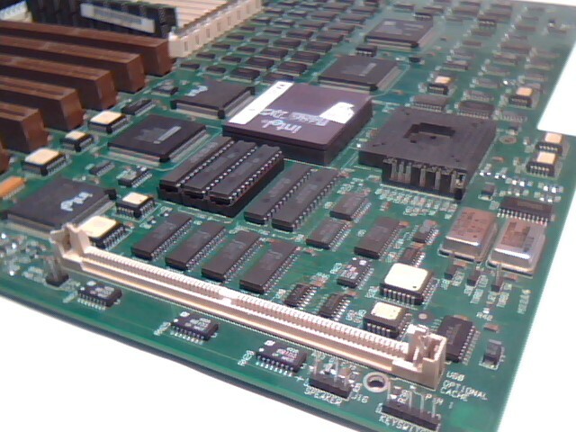 Honkin Big 486 Motherboard Anigma AN486EISA EISA ISA slots rare CPU ...