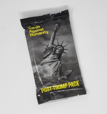 Cards Against Humanity Post-Trump Pack - Brand New & Sealed - CAH - OOP ...