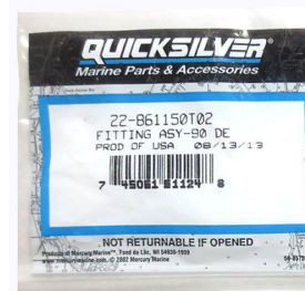 NEW OEM Mercruiser Alpha Bravo Gear Lube Fitting Oil Reservior 22 ...