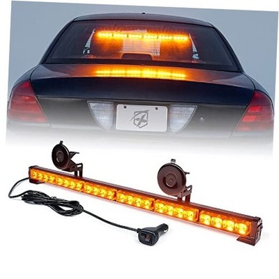 27 Inch LED Emergency Traffic Advisor Strobe Light Bar, 21 Flashing ...