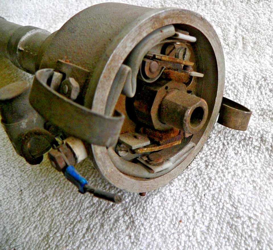 VINTAGE Mallory Chevy Dual Point Distributor YL-482-HP RACING | eBay