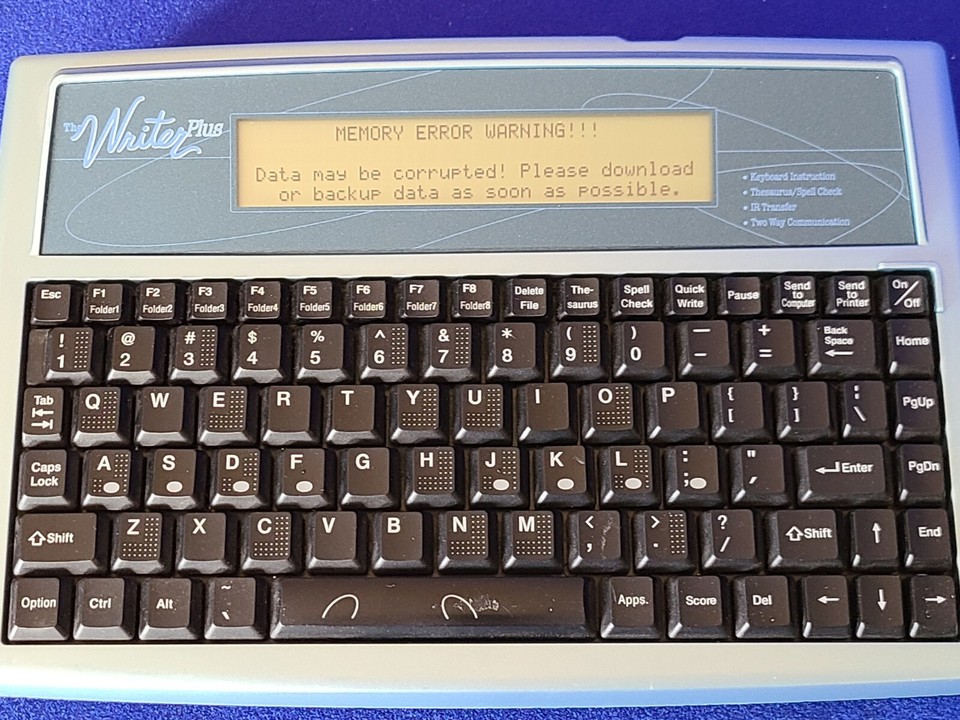 The Writer Plus Keyboard Instructor Writer Word Processor - Free ...