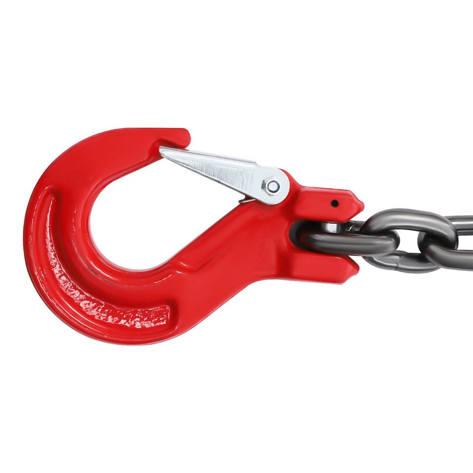 5/16 in*10FT Adjustable Chain Sling with Grab Hook Lifting Chains 5T ...