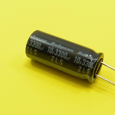 Rubycon Radial Aluminium Electrolytic Capacitor 3300uF 10V 105°C | eBay
