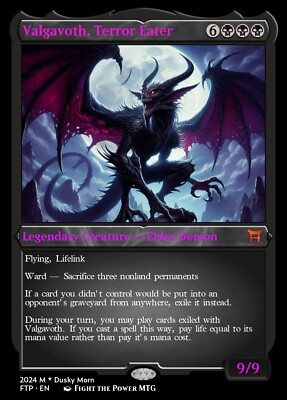 Valgavoth, Terror Eater MTG Altered Art Card Commander Edh High Quality ...