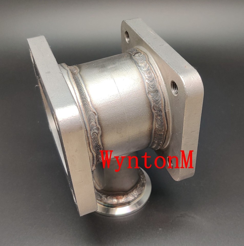 T4 to T4 Flange Adapter w/44mm MVR Wastegate Flange Vert | eBay