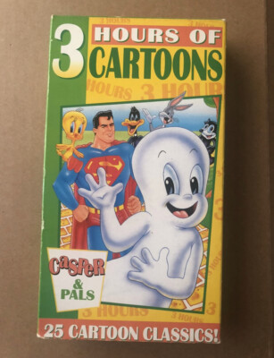 3 hours of cartoons 25 cartoon classics vol 4 vhs | eBay