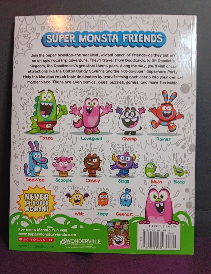 LET'S GO! (SUPER MONSTA FRIENDS, BOOK 1) By Jason Tharp **BRAND NEW ...