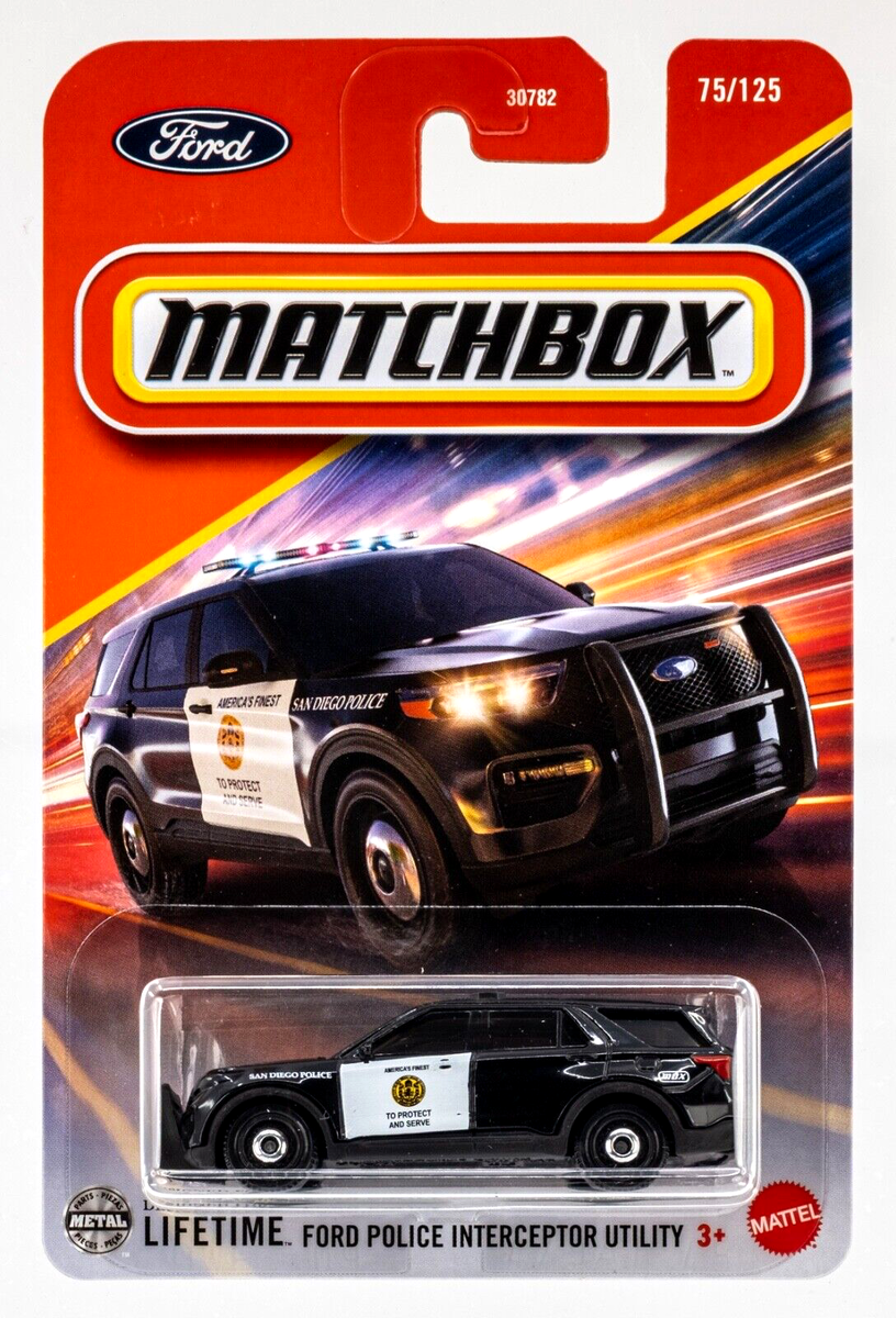Matchbox Police Interceptor