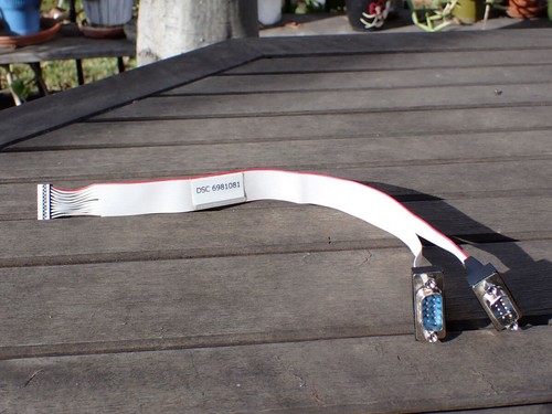 2x Serial Port Cable “Poseidon”, (COM1 COM2 ports) Diamond Systems part ...