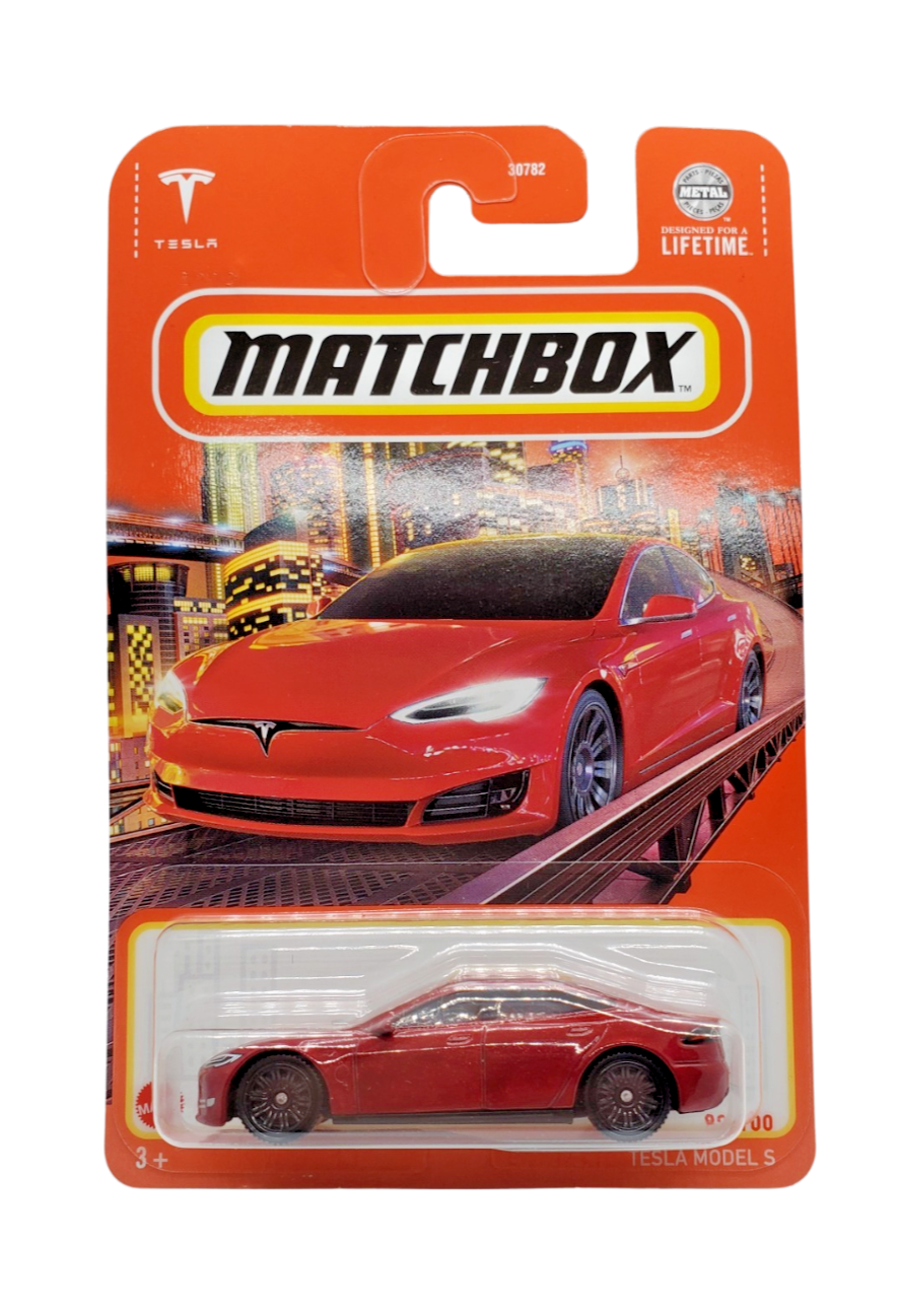 2024 Matchbox Tesla Model S #89 Red | eBay