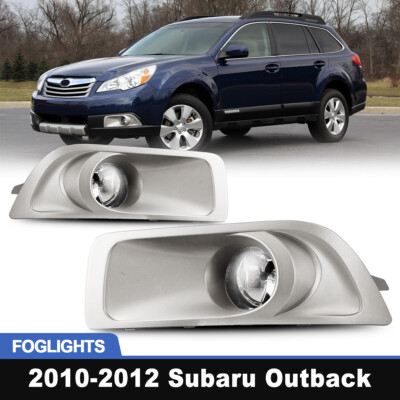 For 2010 2011 2012 Subaru Outback Fog Lights Front Bumper Lamp Wiring ...