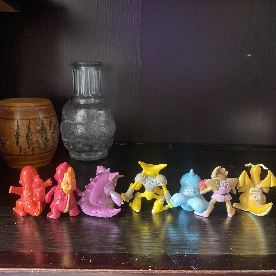 Vintage Pokémon TOMY Mini Figures Lot of 7 – CGTSJ / Auldey 1990s ...
