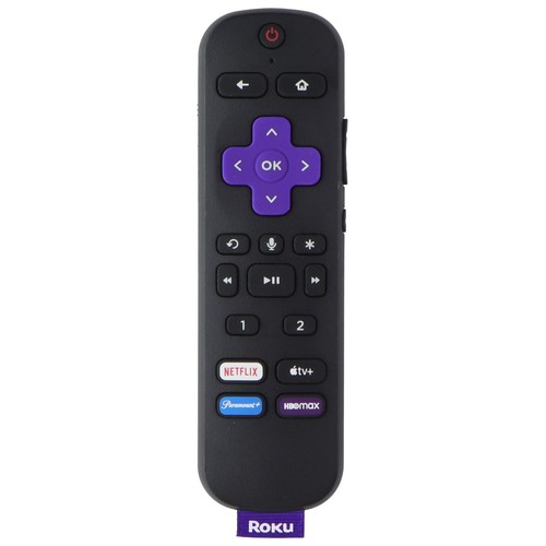 Roku Voice Remote with Netflix/Apple TV+/Paramount+/HBO Max Hot Keys ...