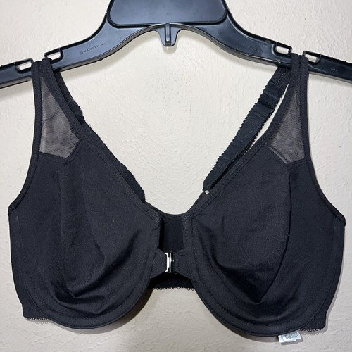Wacoal Body by Wacoal Front Close Racerback Underwire Bra 65124 Sz 36 D ...