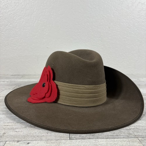 Australian Army Akubra Slouch Hat Military Rising Sun Badge 57 | eBay