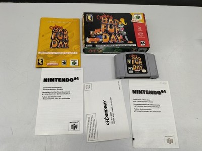 RAREWARE CONKERS BFD-BAD FUR DAY.64 Soft h261_1204 | eBay