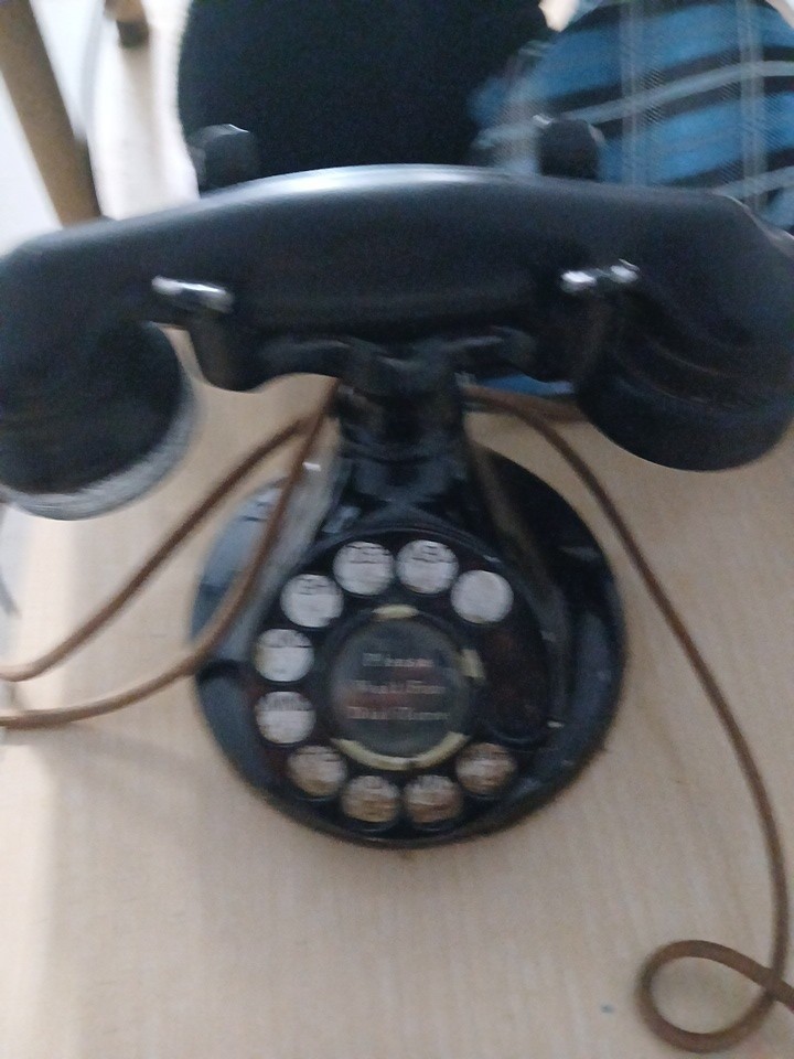 Vintage Bell Systems Western Electric Co.Rotary Cradle Telephone USA ...
