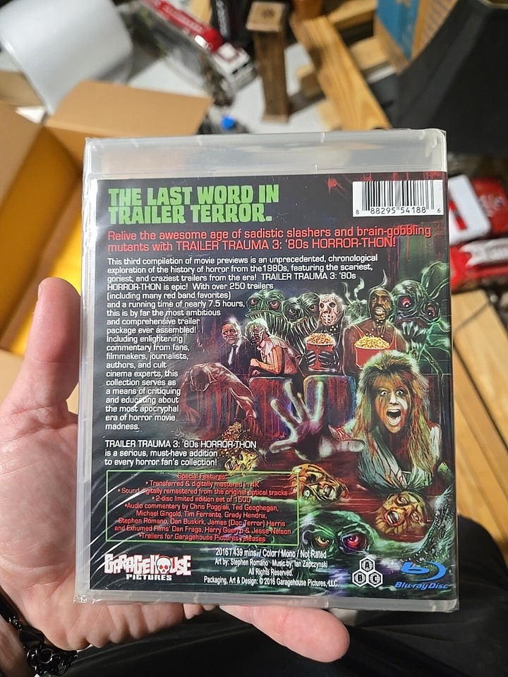 Trailer Trauma 3: 80s Horrorthon (Blu-ray) 888295541886 | eBay