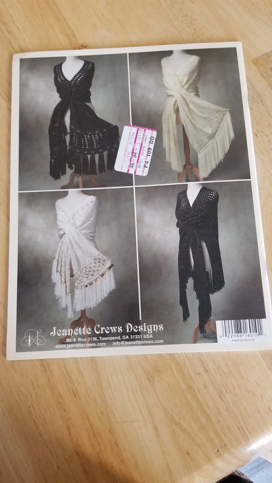 Jeanette Crews Beautifully Wrapped Instructions Craft Book to Knit ...