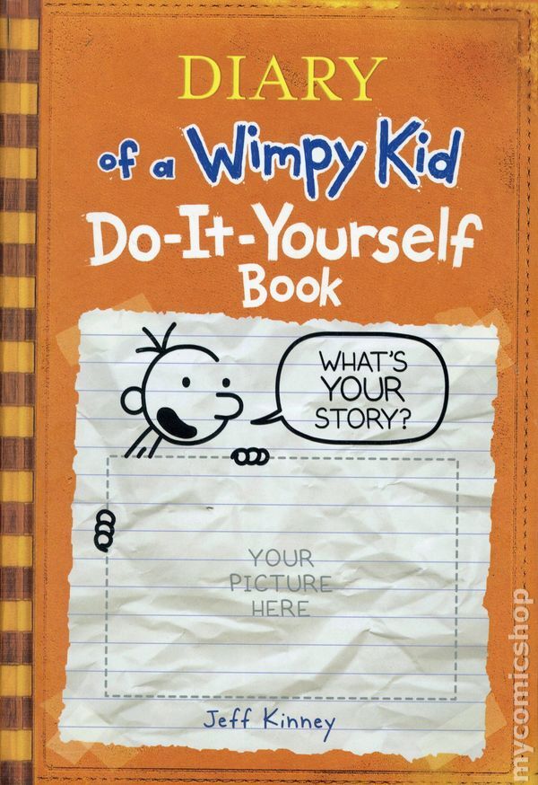 Diary of a Wimpy Kid Do it Yourself Book HC #1-REP FN 2008 Stock Image ...