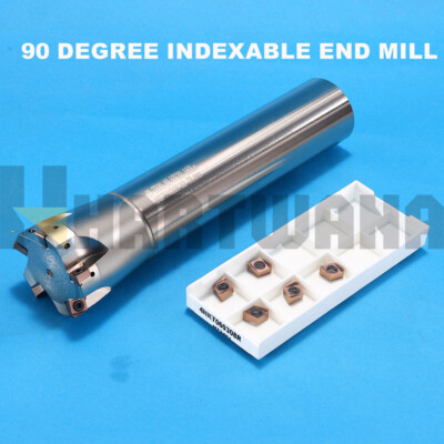 Face End Mill Shell Cutter 40mm 5 Flute Square Shoulder ANKT060208R ...