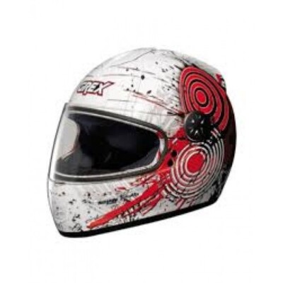 CASCO INTEGRALE GREX by NOLAN R2 BRUSH BIANCO-ROSSO TAGLIA XL | eBay