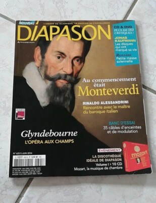 revue-DIAPASON MAGAZINE-Monteverdi Opéra-n°625-06/2014-frais port ...