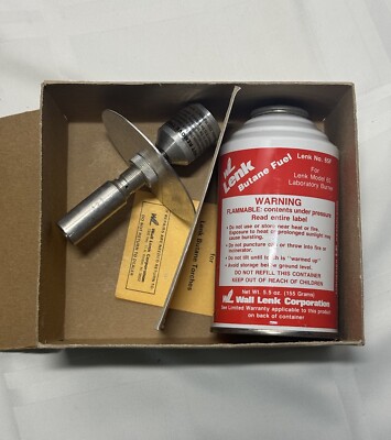 Lenk Lab Burner Complete Butane Model 65 | eBay