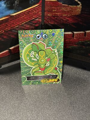 Rayquaza 384 Pokedex 3 Blue S18 | eBay