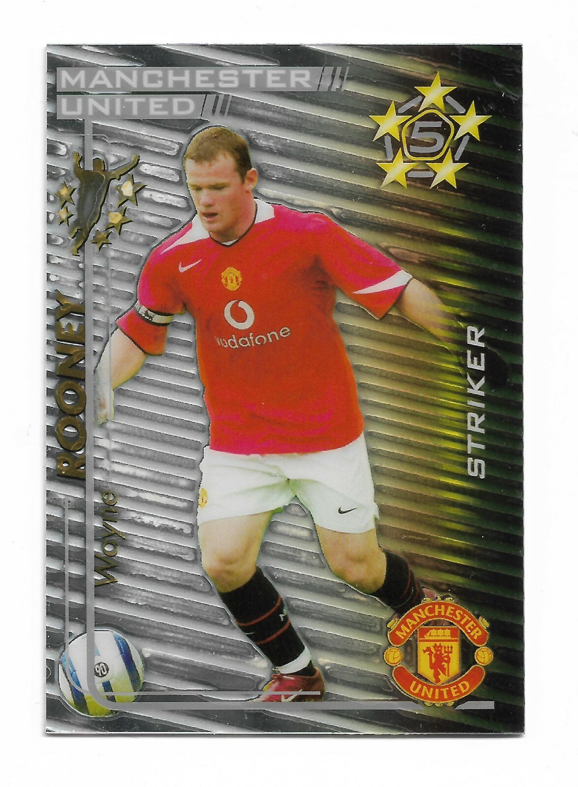 2005-06 Shoot Out 5 Star Striker Wayne Rooney (Manchester United) | eBay