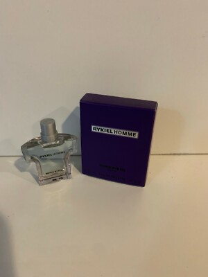 Rykiel Homme By Sonia Rykiel Men .25 Oz/7.5ml Eau de toilette Mini NIB ...