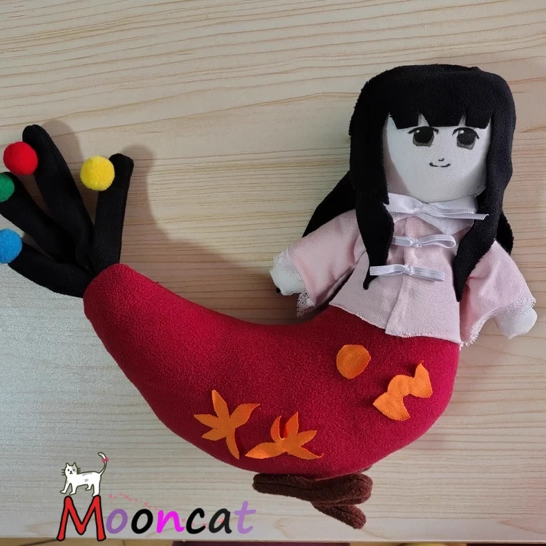 Touhou Project Houraisan Kaguya Animal Chicken Fumo Plush Doll Toy ...