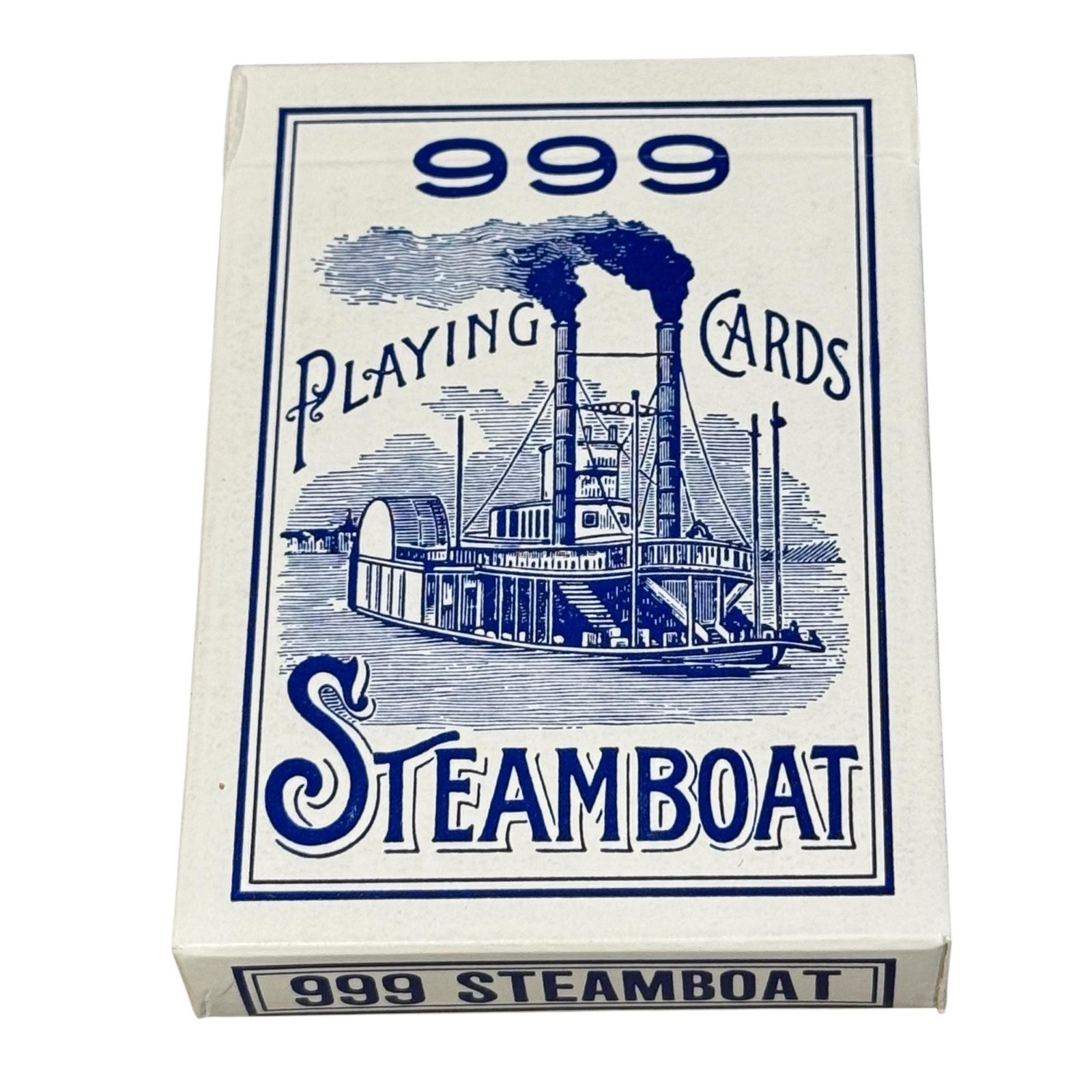 999 Steamboat Playing Cards U.S. Playing Card Co Blue Sealed Deck New ...
