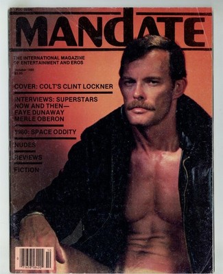 Mandate 1980 Joe Antoin, Clint Lockner, Colt Studios 80pgs Gay Magazine ...
