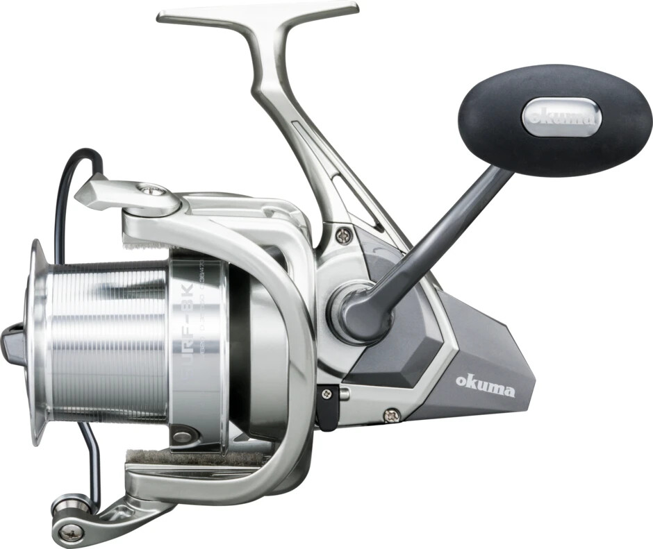 Okuma Surf 8K Reel Fixed Spool Sea Fishing Big Pit Saltwater Surf ...