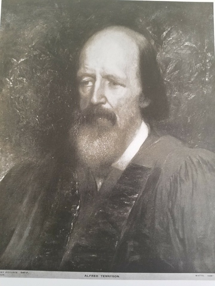 ALFRED TENNYSON-WATTS.12" X 10" PERRY PICTURES VTG ART PRINT*EP1 | eBay