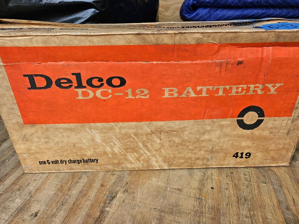 delco dc-12 6 volt vintage battery | eBay